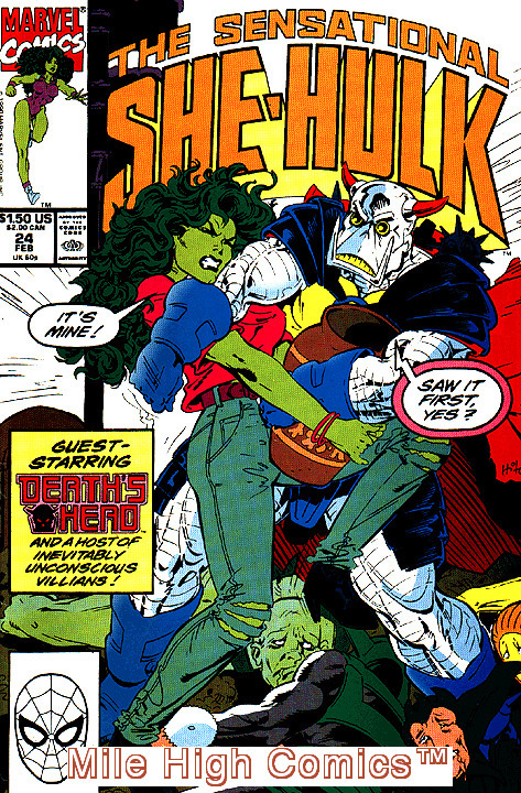 SHE-HULK (1989 Series) (SENSATIONAL SHE-HULK)(MARVEL) #24 Good Comics ...
