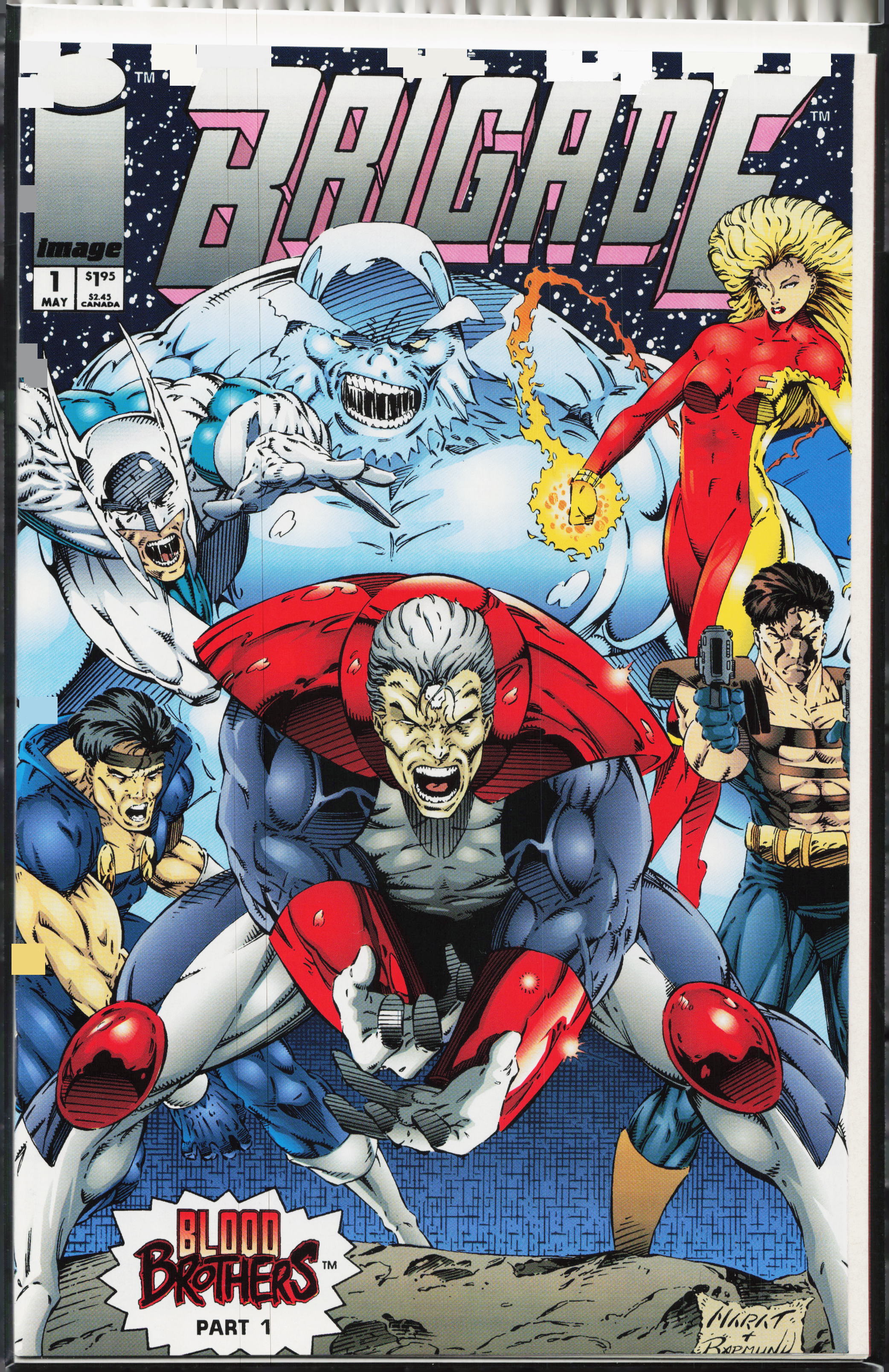 Brigade #1 (1993) Brigade | Comic Books - Modern Age, Image Comics ...