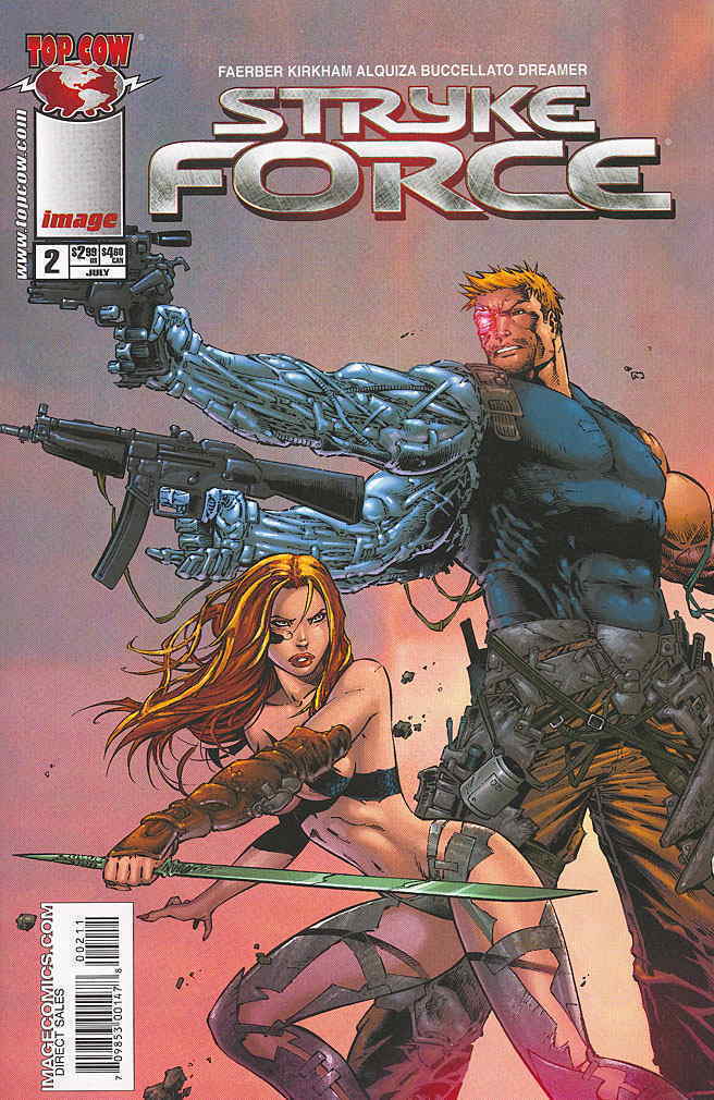 Stryke Force #2 FN; Image | Tyler Kirkham/Jay Faerber - Top Cow - we ...