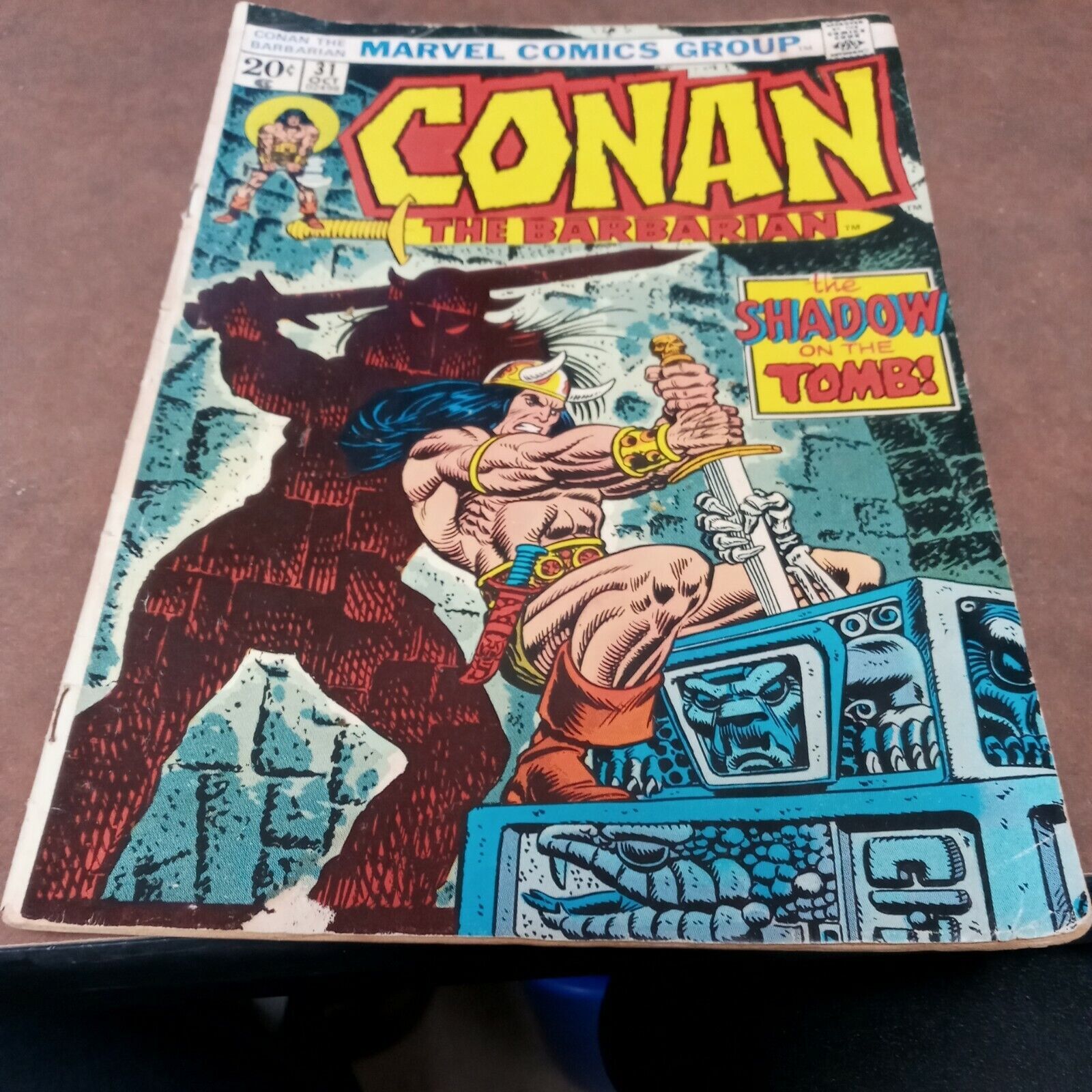 Conan The Barbarian 9 Issue Bronze Age Comics Lot Run Set Collection ...