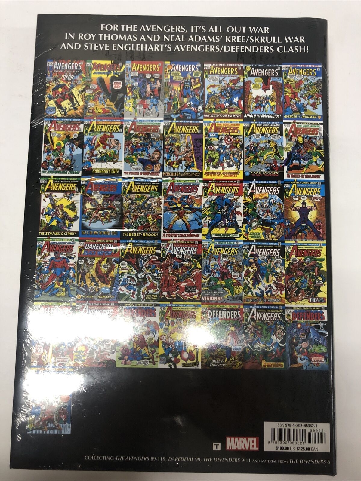The Avengers (2023) Omnibus Vol # 4 Thomas•Englehart•Adams•Bucema•Brown ...