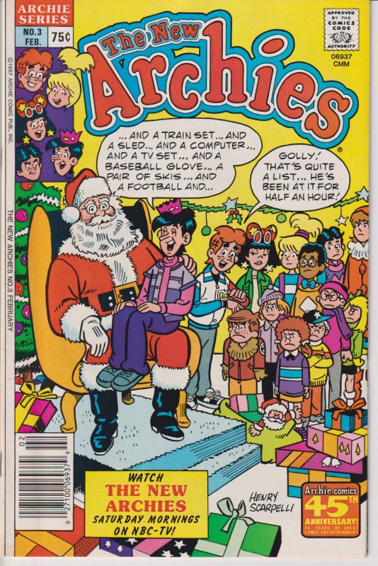 Archie Comic Series! The New Archies! Issue #3! | Comic Books - Copper ...