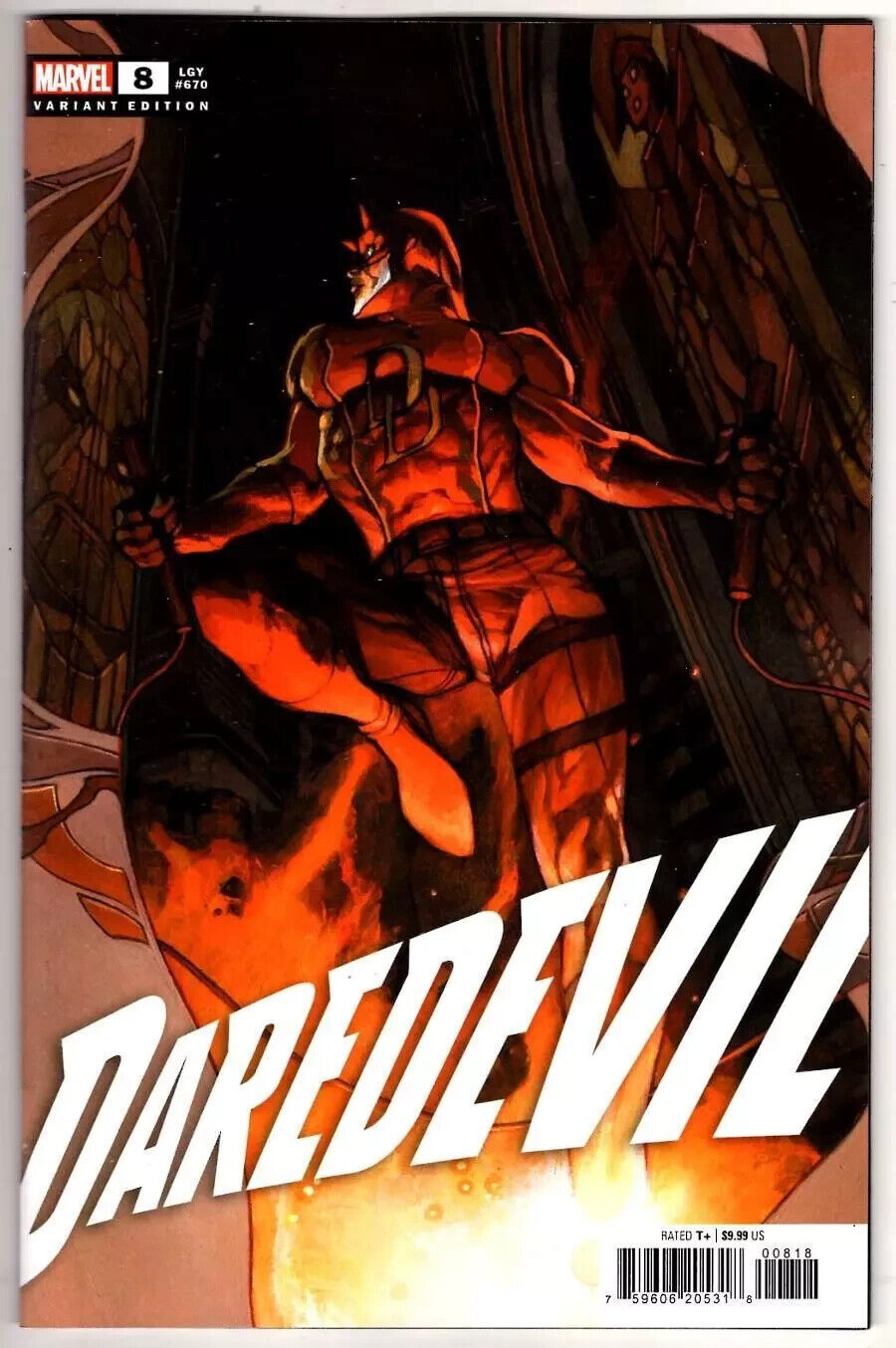Daredevil #9 1:25 Simone Bianchi Variant Marvel Comics 2024 EB101 ...