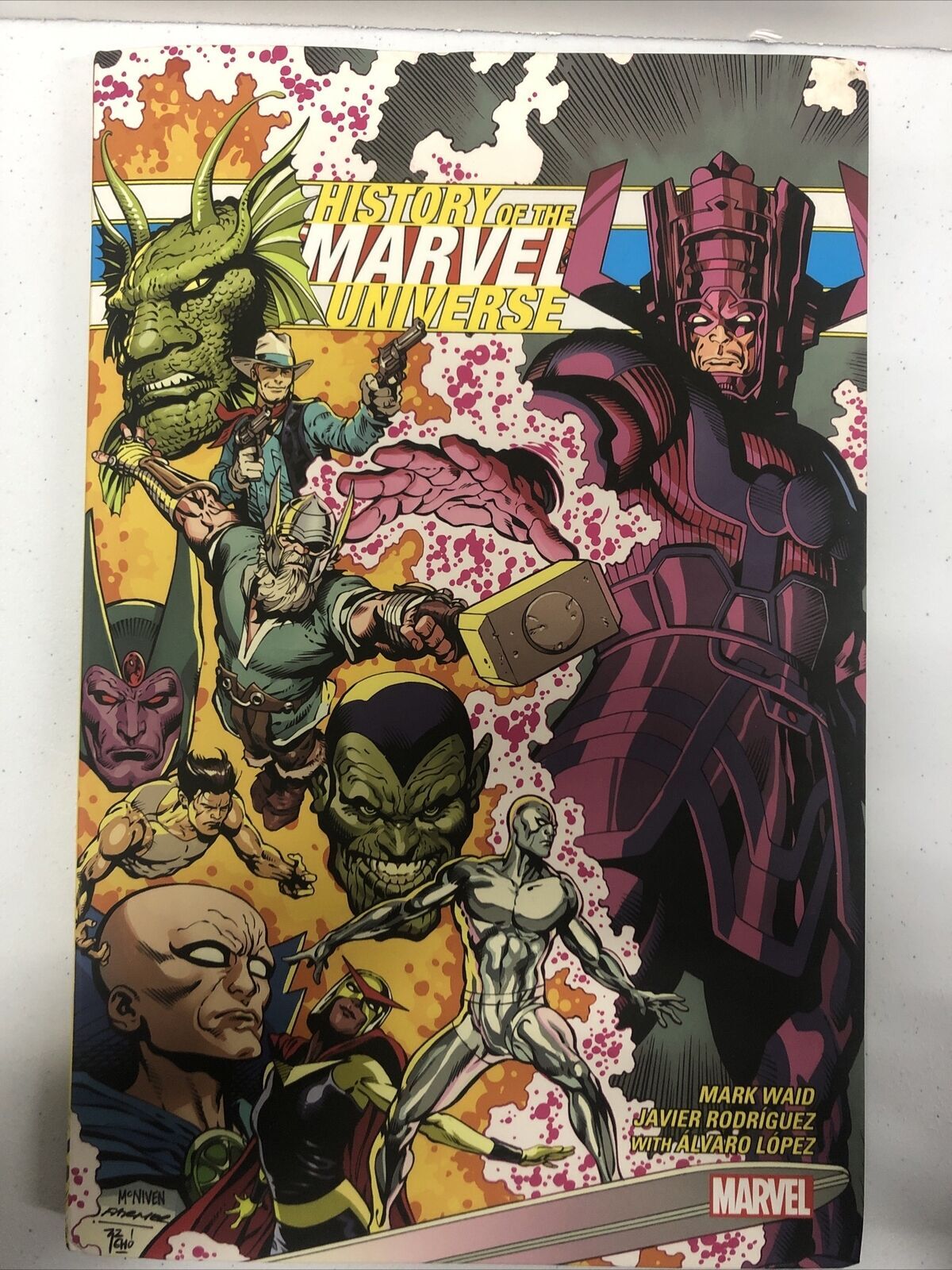 History Of The Marvel Universe (2020) TPB Treasury Edition Waid ...
