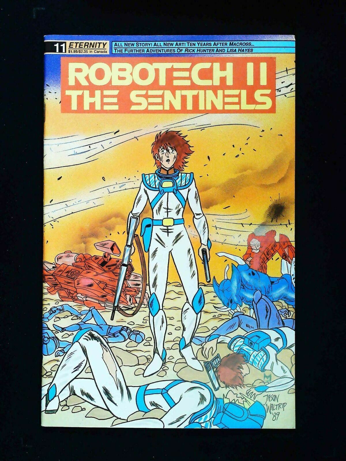 Robotech 2 The Sentinels #11 Book 1 Eternity Comics 1989 Vf+ | Comic ...