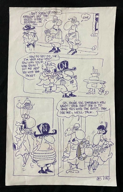 Duck Edwing Original comic gag art - MAD Magazine | Comic Collectibles ...