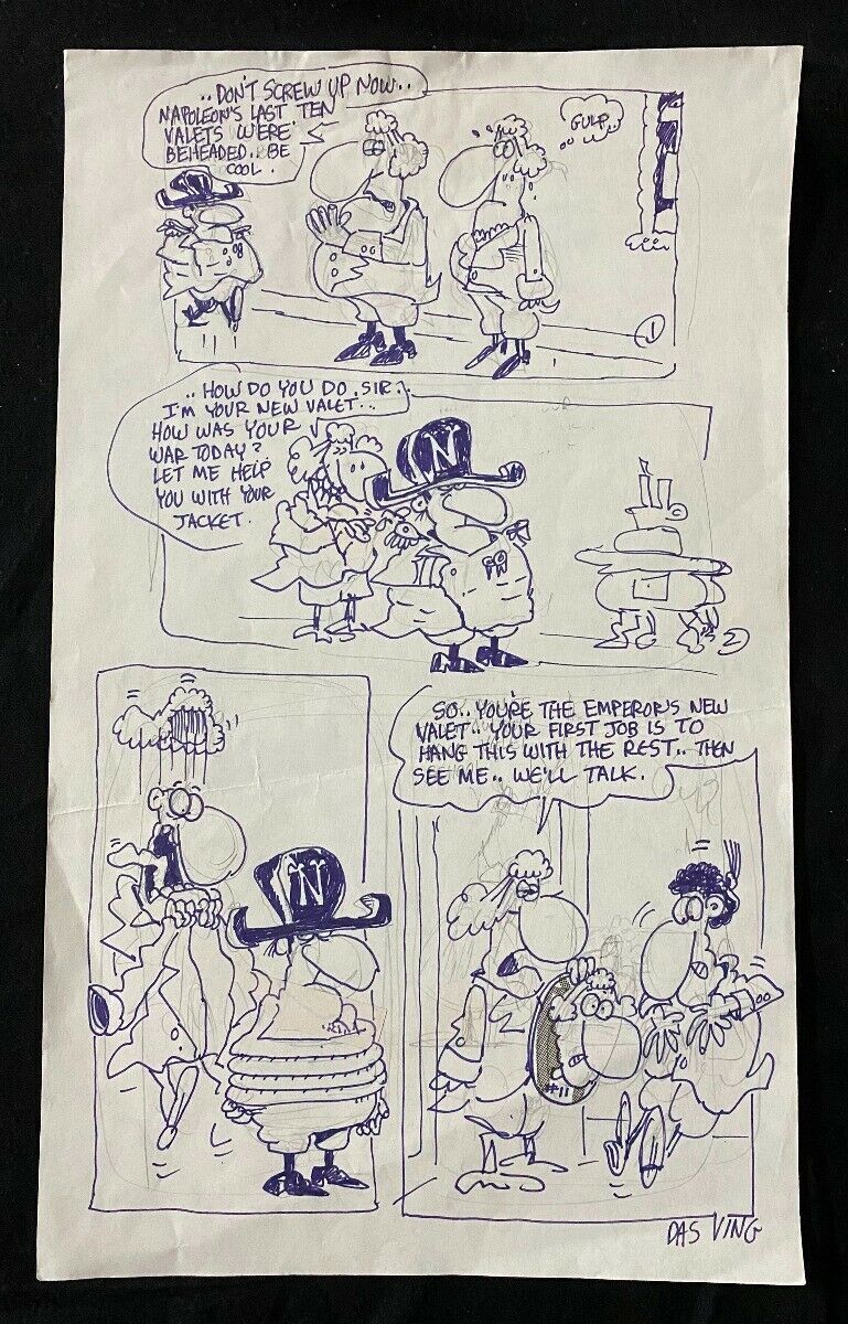 Duck Edwing Original comic gag art - MAD Magazine | Comic Collectibles ...
