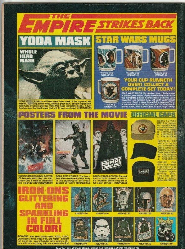 Star Wars Famous Monsters # 174 VF- Warren Magazine 1981 Empire Strikes ...