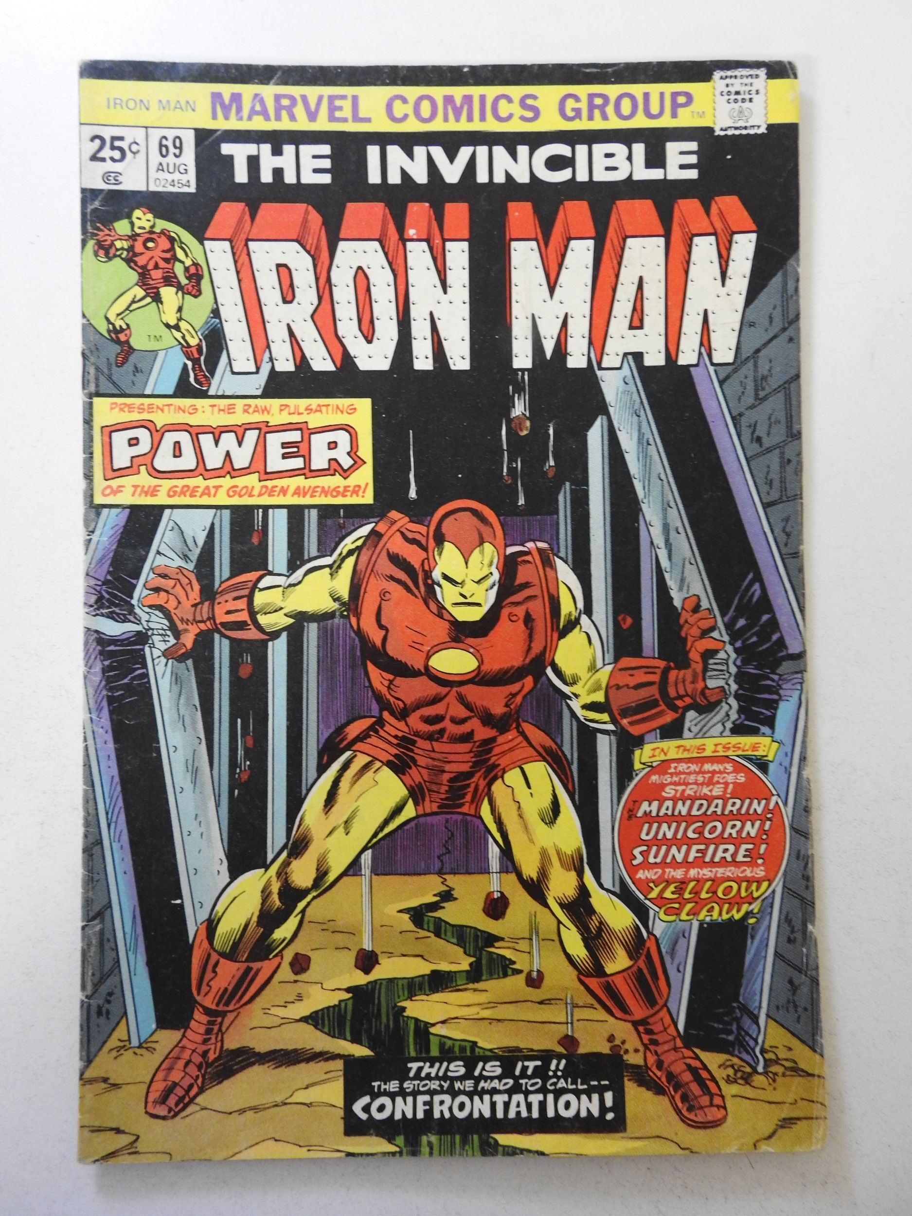 Iron Man #69 (1974) VG Condition MVS intact! ink interior bc | Comic ...