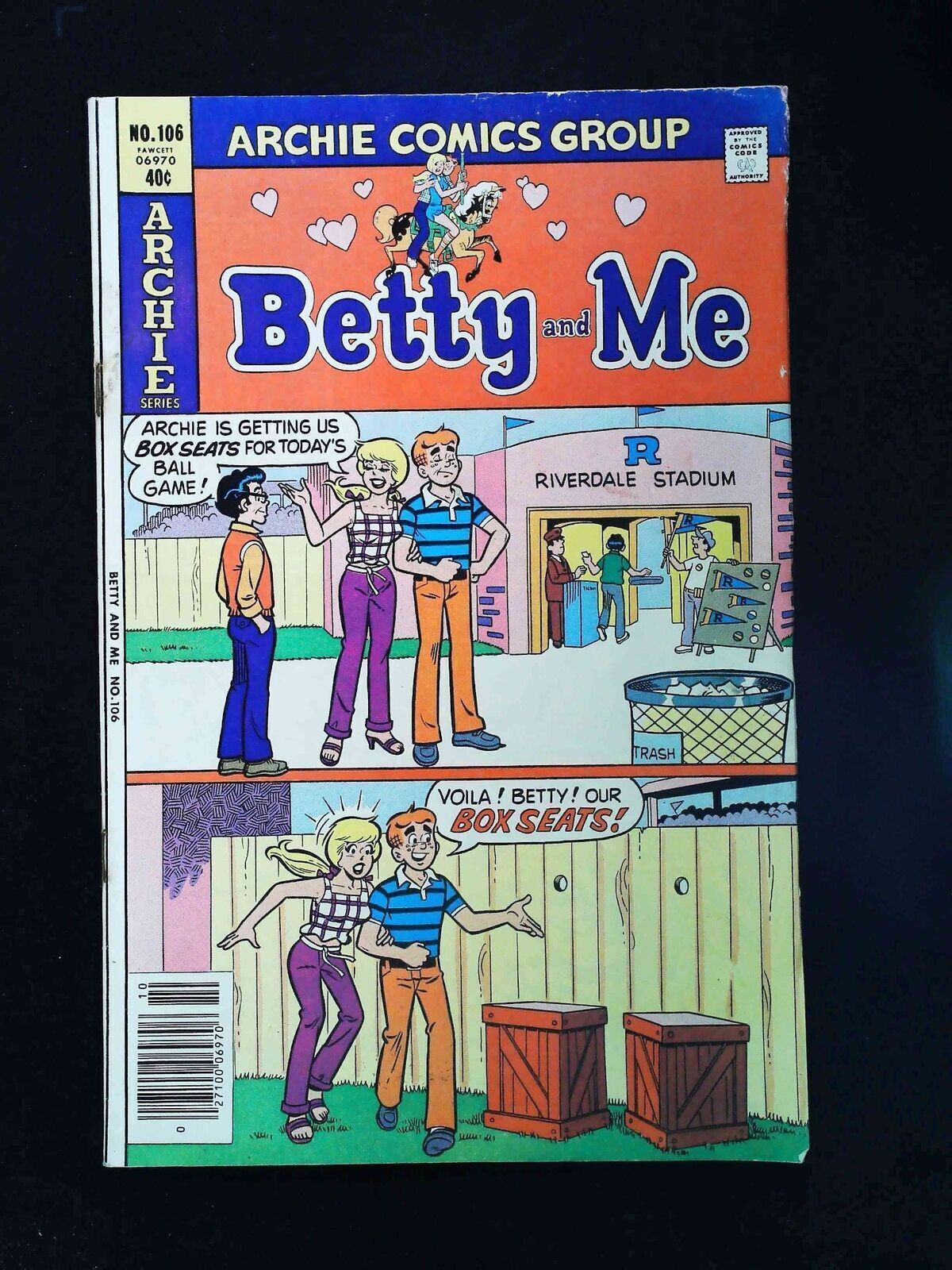 Betty And Me #106 Archie Comics 1979 Fn Newsstand | Comic Books ...