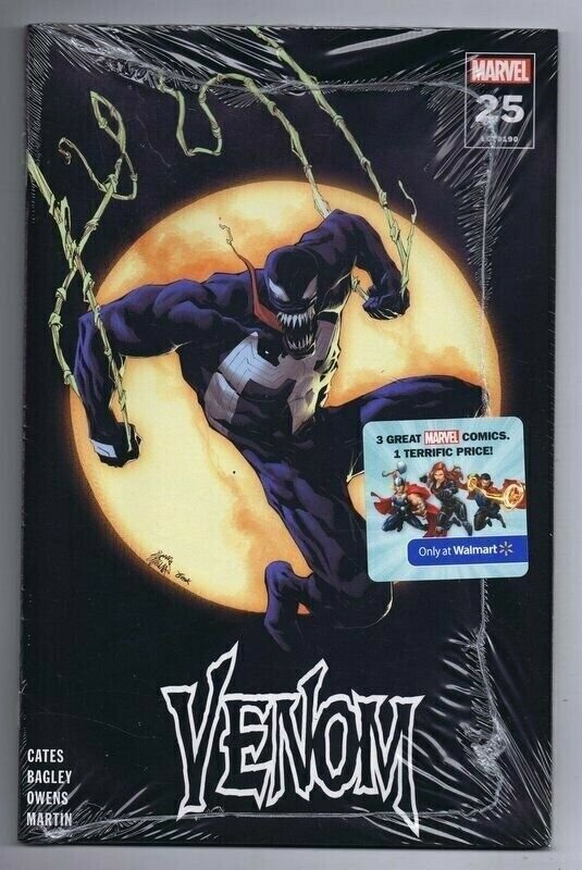 Venom #25 2020 Walmart Exclusive Ryan Stegman Marvel Comics 3 Pack 1st ...