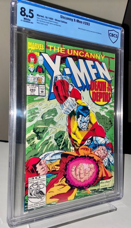Uncanny X-Men #293 - M. Rasputin is new leader of Morlocks! CBCS 8.5 ...
