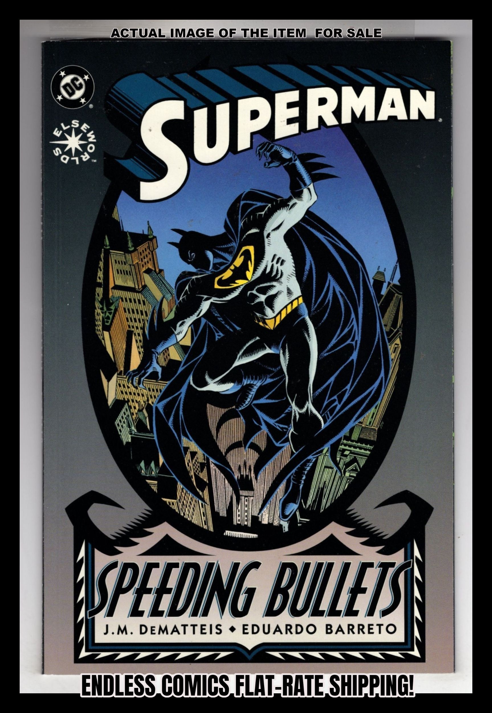 Superman: Speeding Bullets (1993) Homage Cover! Batman! Prestige Format ...