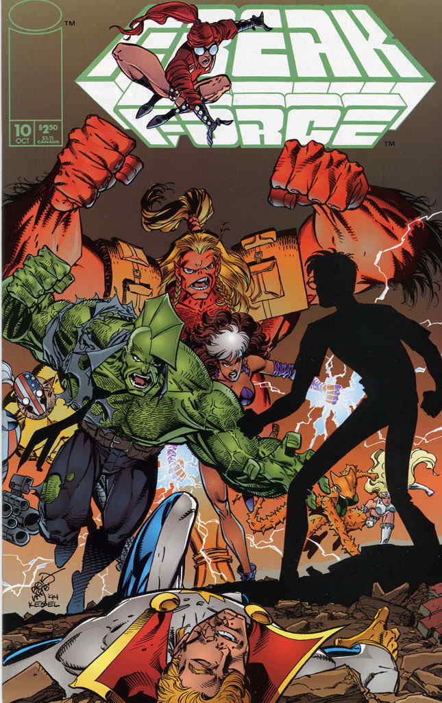 Freak Force #10 VF ; Image | Erik Larsen - Savage Dragon | Comic Books ...