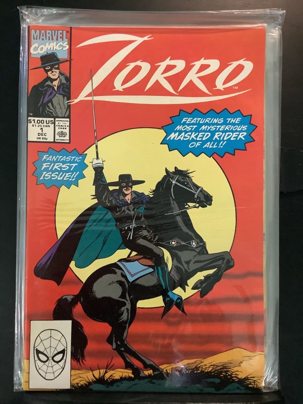 Zorro #1 (1990) | Comic Books - Copper Age, Marvel / HipComic