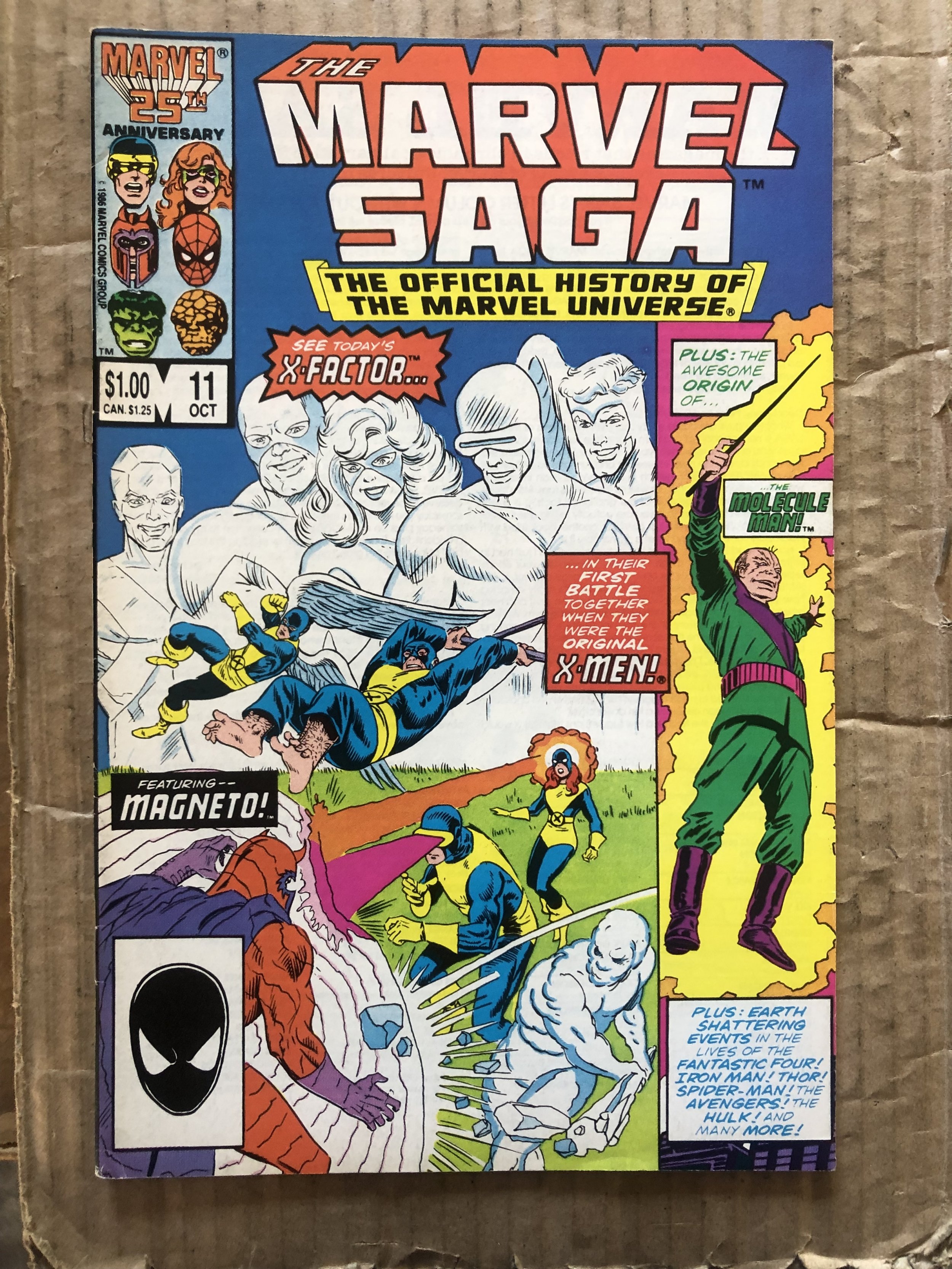The Marvel Saga The Official History of the Marvel Universe #11 Direct ...