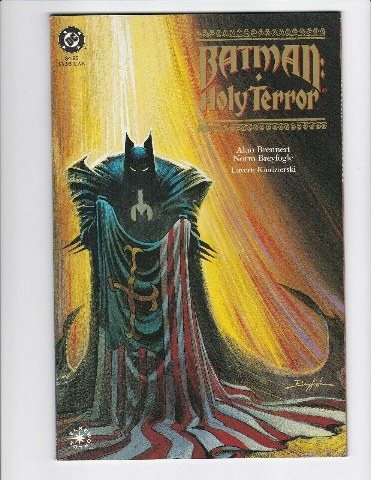 Batman Holy Terror - Elseworlds Prestige Format Graphic Novel - Near ...