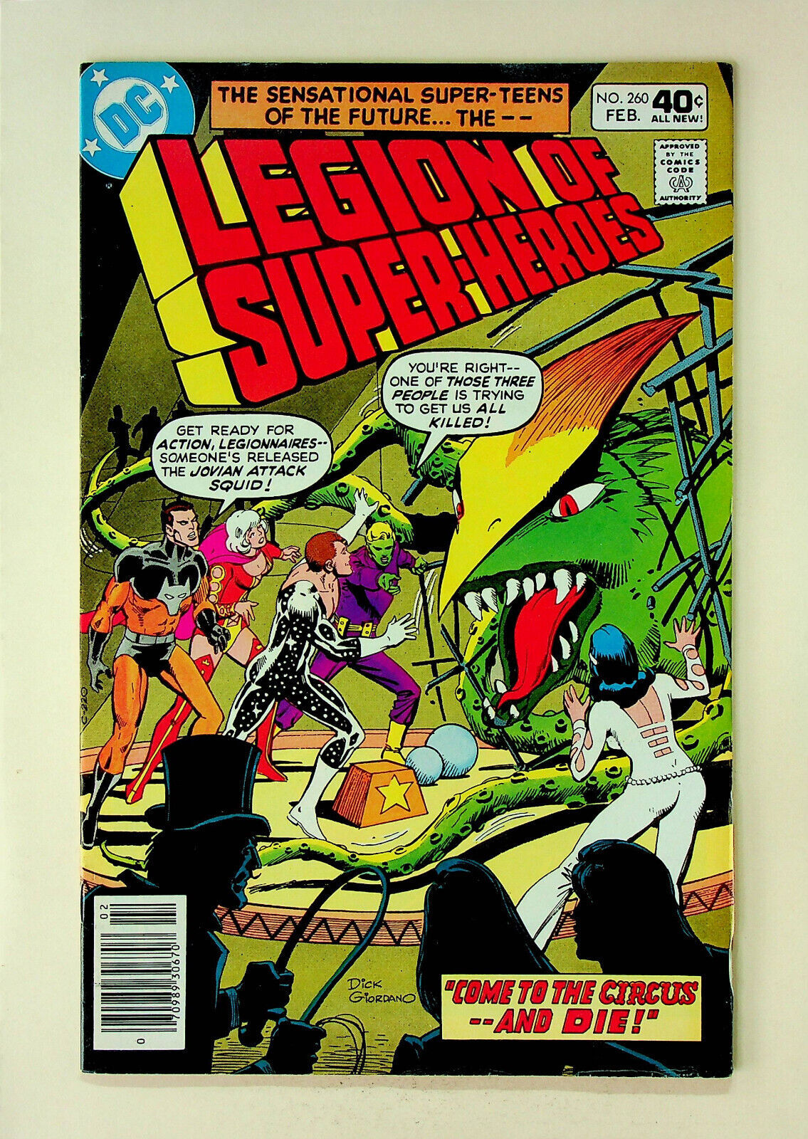Legion of Super-Heroes #260 (Feb 1980, DC) - Very Fine | Comic Books ...