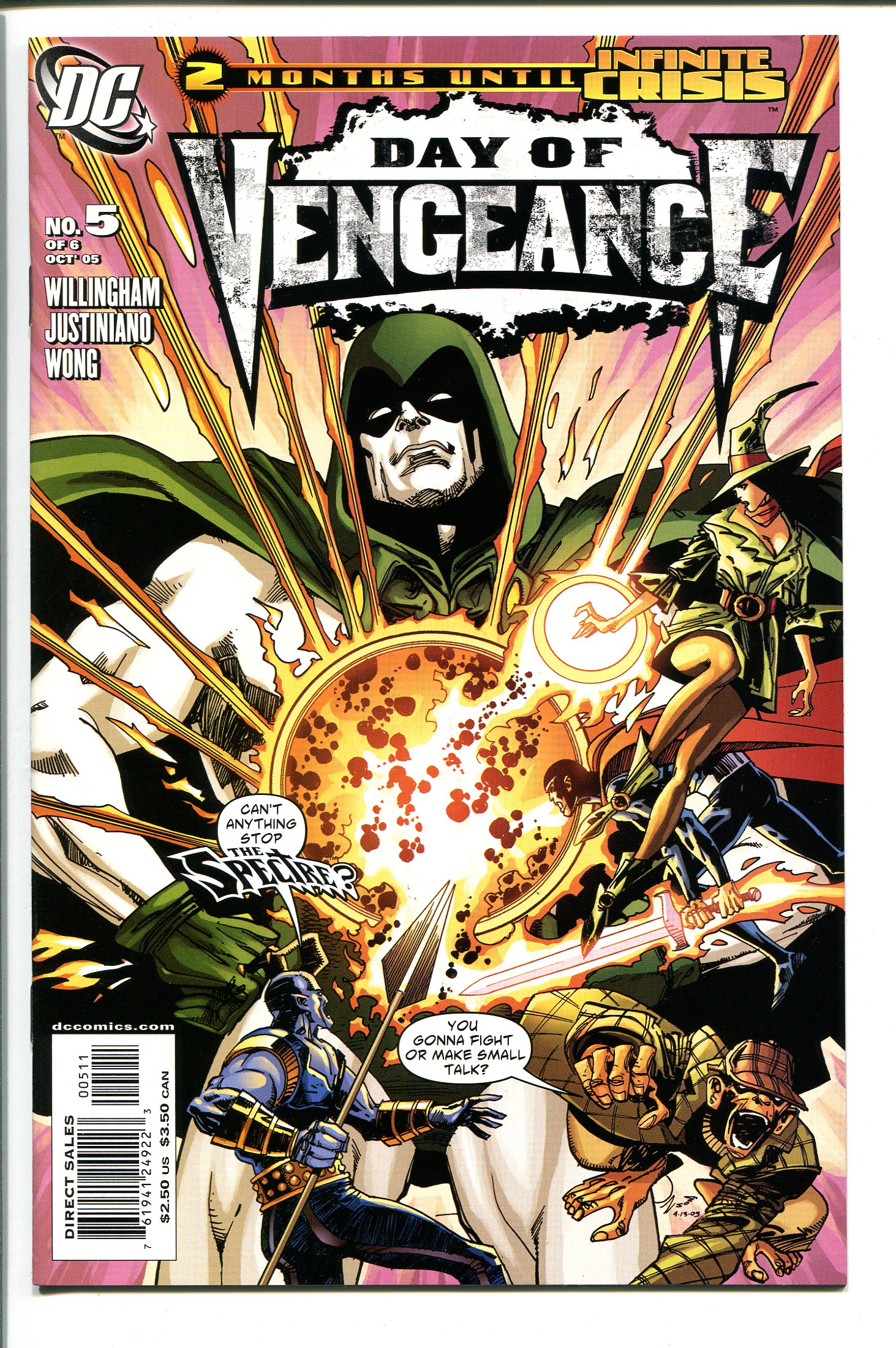 DAY OF VENGEANCE, issue #5, (DC 2005), NM, The Spectre | Comic Books ...