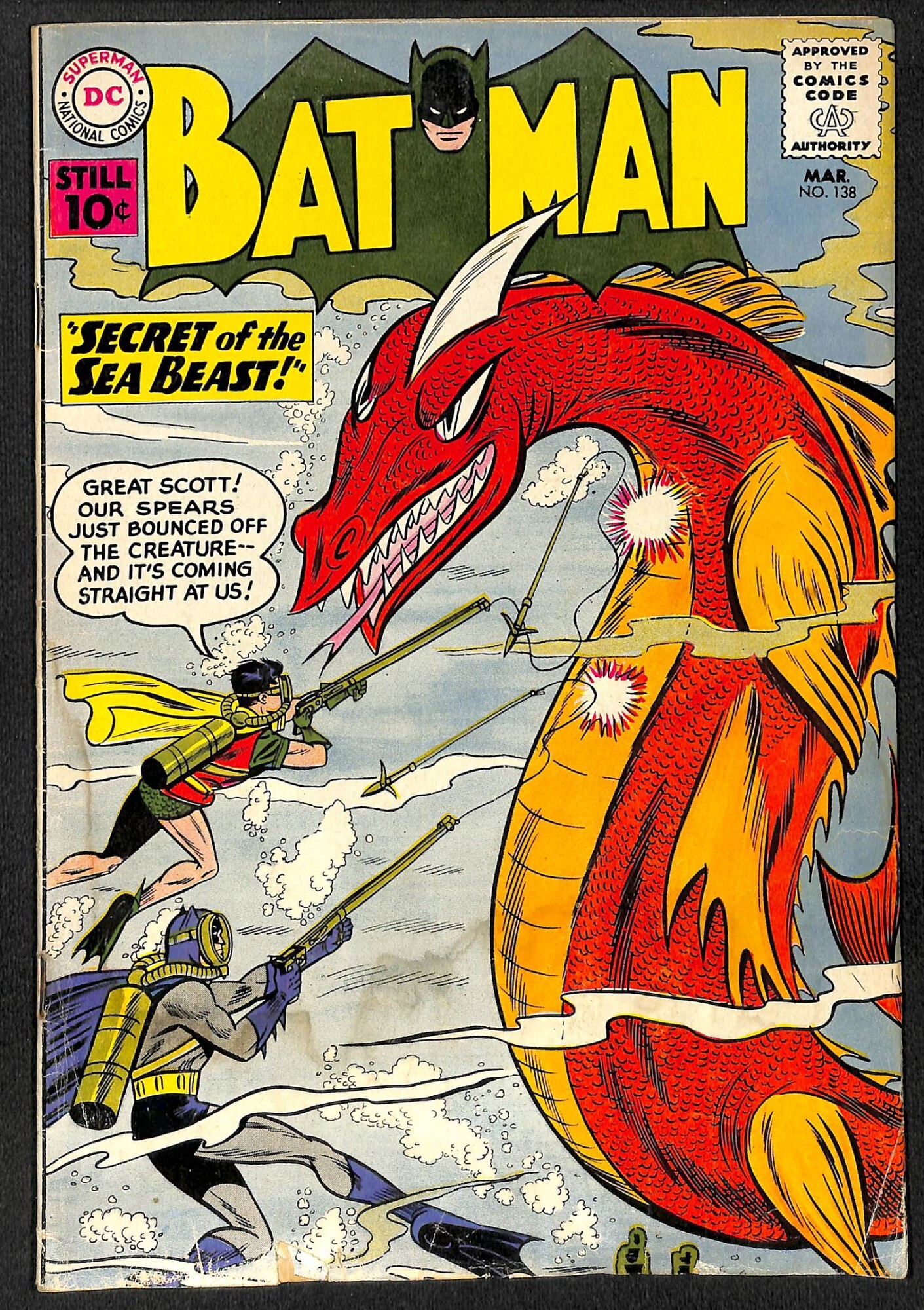 Batman #138 GD+ 2.5 | Comic Books - Silver Age, DC Comics, Batman ...