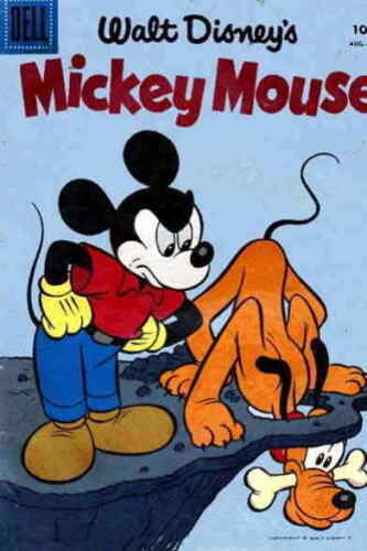 Mickey Mouse (Walt Disney's ) #61 VG; Dell | low grade comic - we ...