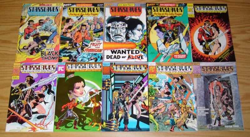 Starslayer #1-34 VF/NM complete series - rocketeer 2 3 grimjack 10 groo ...