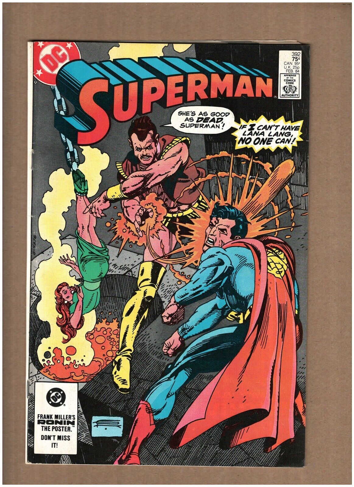 Superman #392 DC Comics 1984 Curt Swan Gil Kane VG 4.0 | Comic Books ...