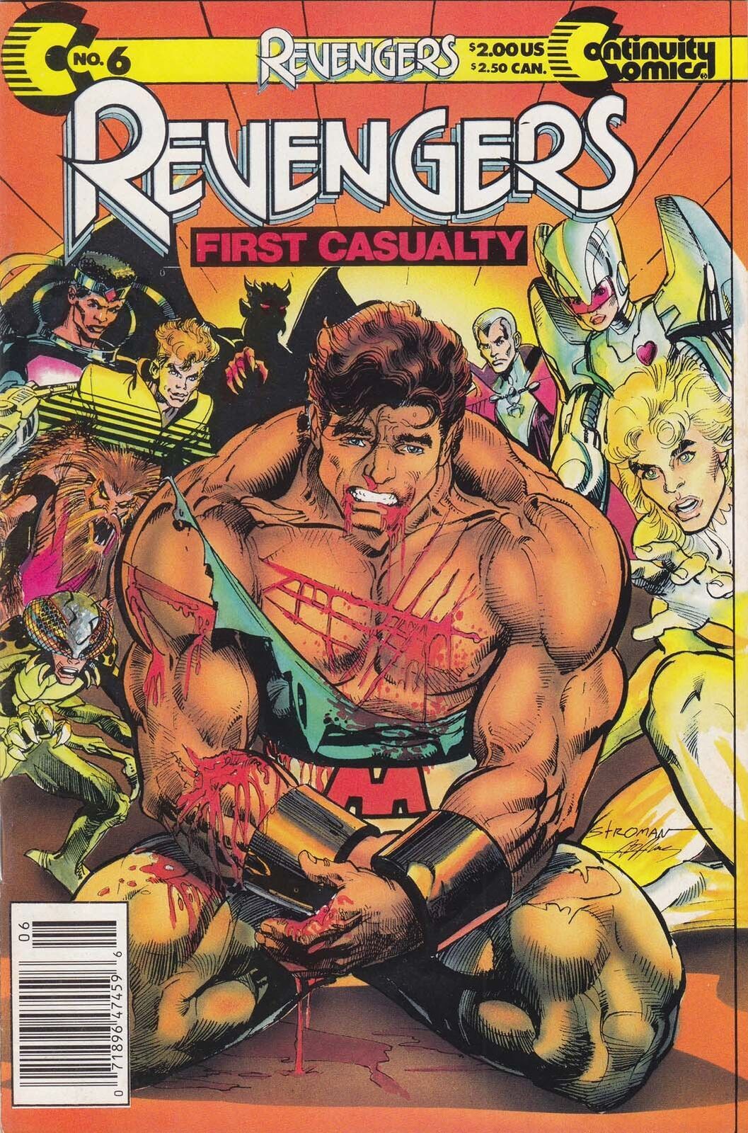 Revengers Featuring Megalith #6 (Newsstand) FN; Continuity | Neal Adams ...