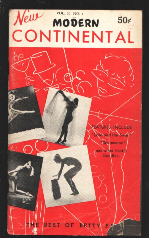 Continental Vol. 20 #1 1950's-Rare Canadian magazine-Cartoons-pulp ...