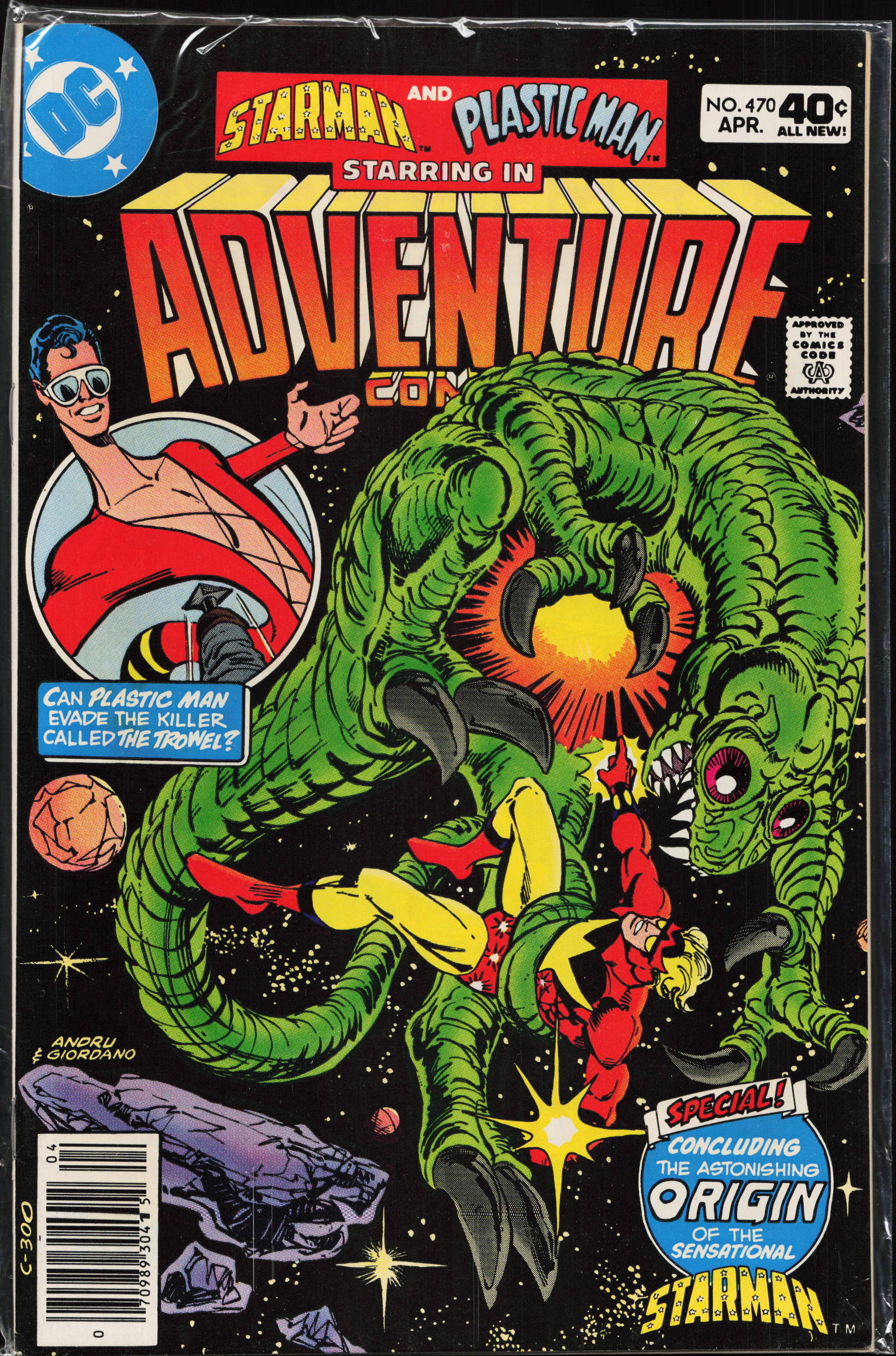 Adventure Comics #470 (1980) Starman | Comic Books - Bronze Age, DC ...