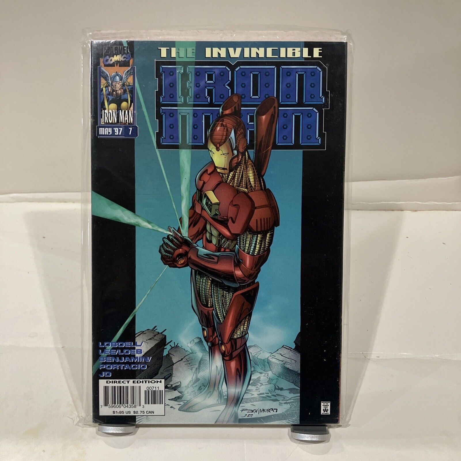 The Invincible Iron Man #7 May 1997 Marvel Comics | Comic Books ...