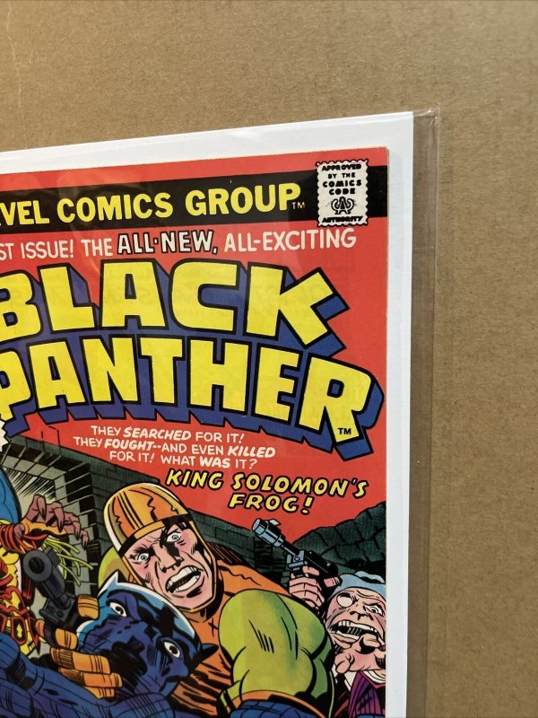 1976-77 BLACK PANTHER Comics,Marvel #1-5 w/King Cadaver,+Jungle Action ...