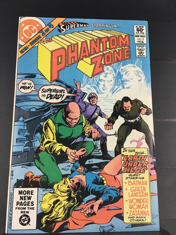 The Phantom Zone #2 (1982) ZS | Comic Books - Bronze Age, DC Comics / HipComic