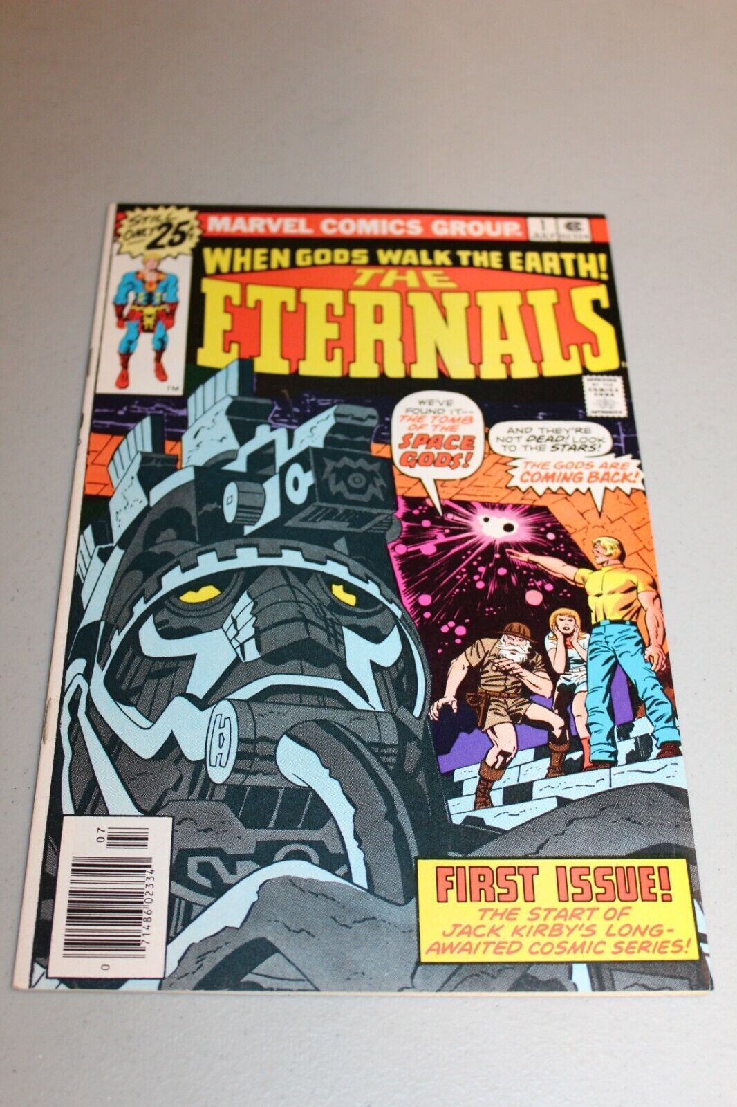 ETERNALS 1 1976 NM- JACK KIRBY ORIGIN & 1st APP Ikaris Deviants MCU ...