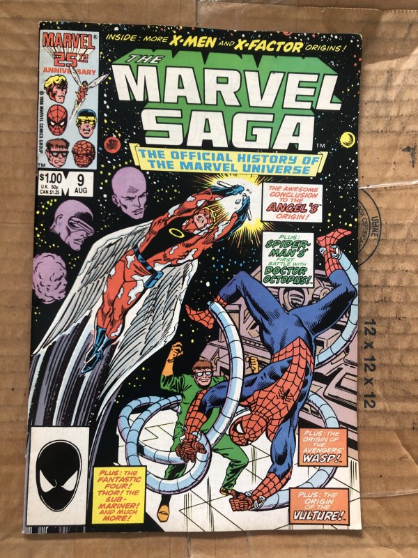 The Marvel Saga The Official History of the Marvel Universe #9 Direct ...