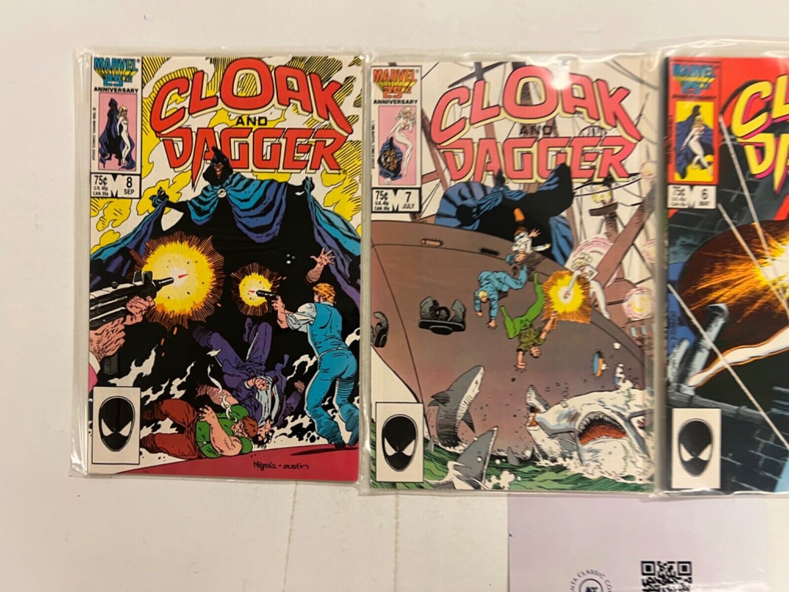4 Cloak & Dagger Marvel Comic Books # 5 6 7 8 Avengers Defenders 23 ...