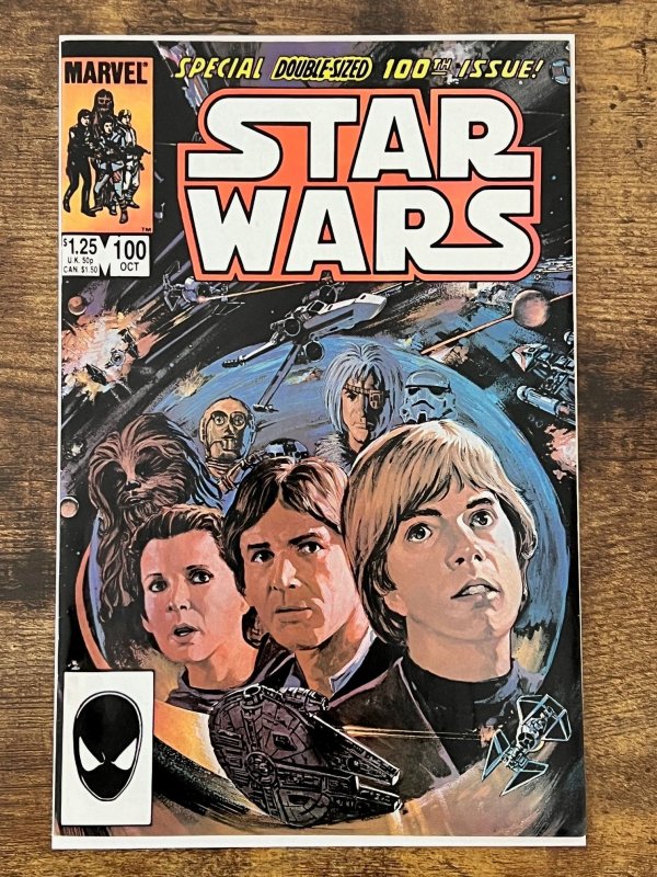 Star Wars #100 (1985). VF+. Double Sized 100th Issue! Direct Edition ...