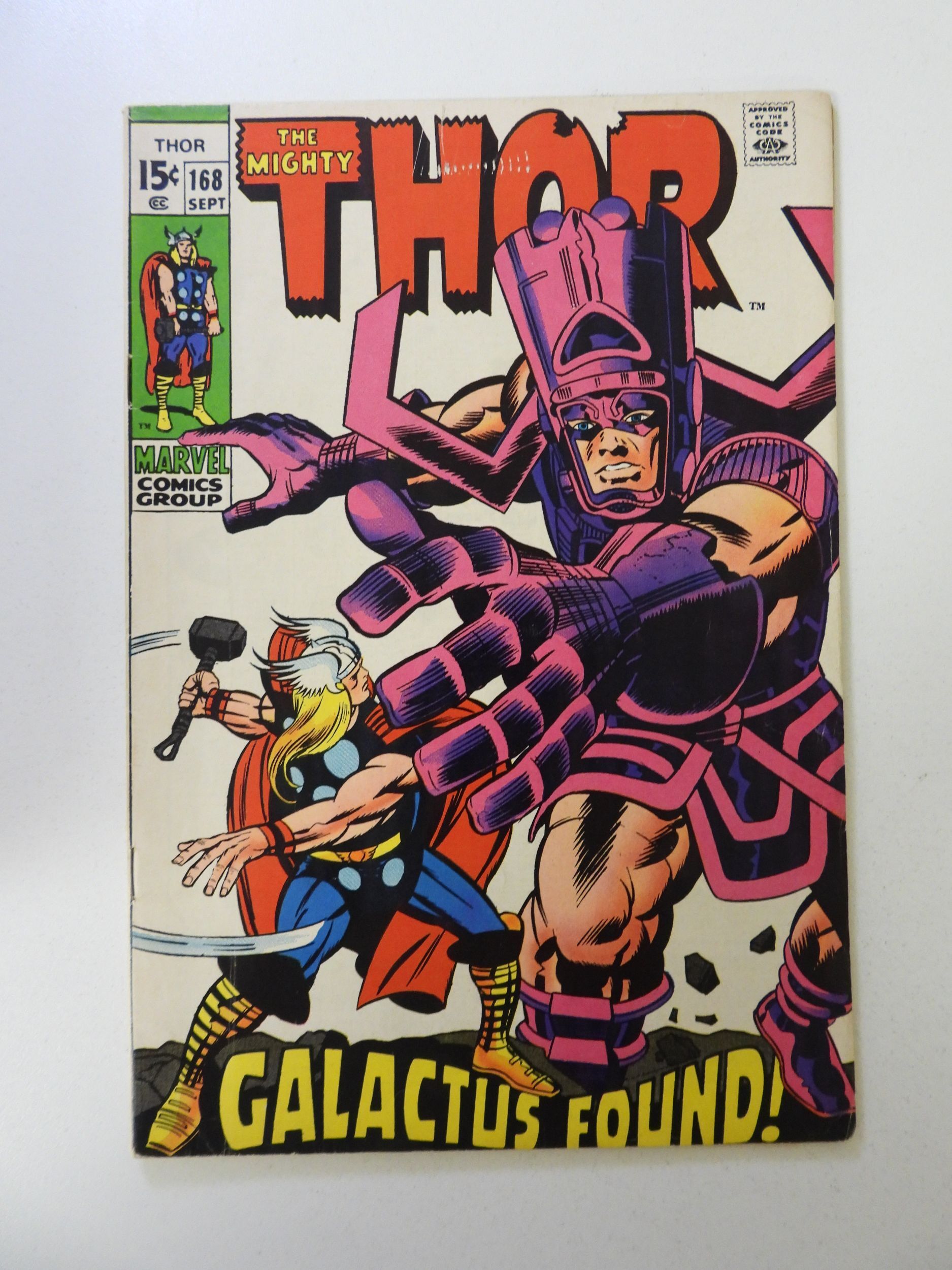 Thor #168 (1969) VG+ condition "chew" | Comic Books - Silver Age ...
