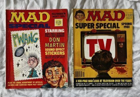 Mad Magazine Comics Lot Of 9 Special Editions 1970s-1990s | Comic Books ...