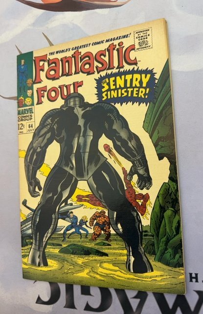 Fantastic Four #64 FN (1967) First appearance of the Intergalactic ...