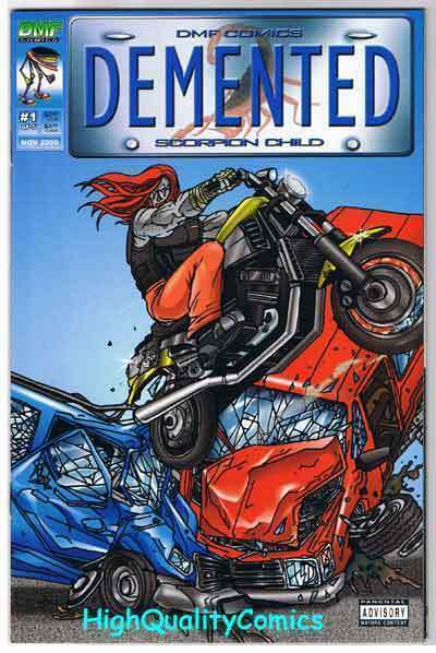 DEMENTED #1, NM+, Scorpion Child, Antonio, Kostka, 2000 | Comic Books ...