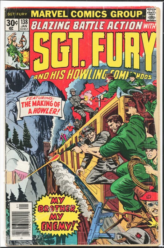 Sgt. Fury and His Howling Commandos #138 (1977) Sgt. Fury | Comic Books ...