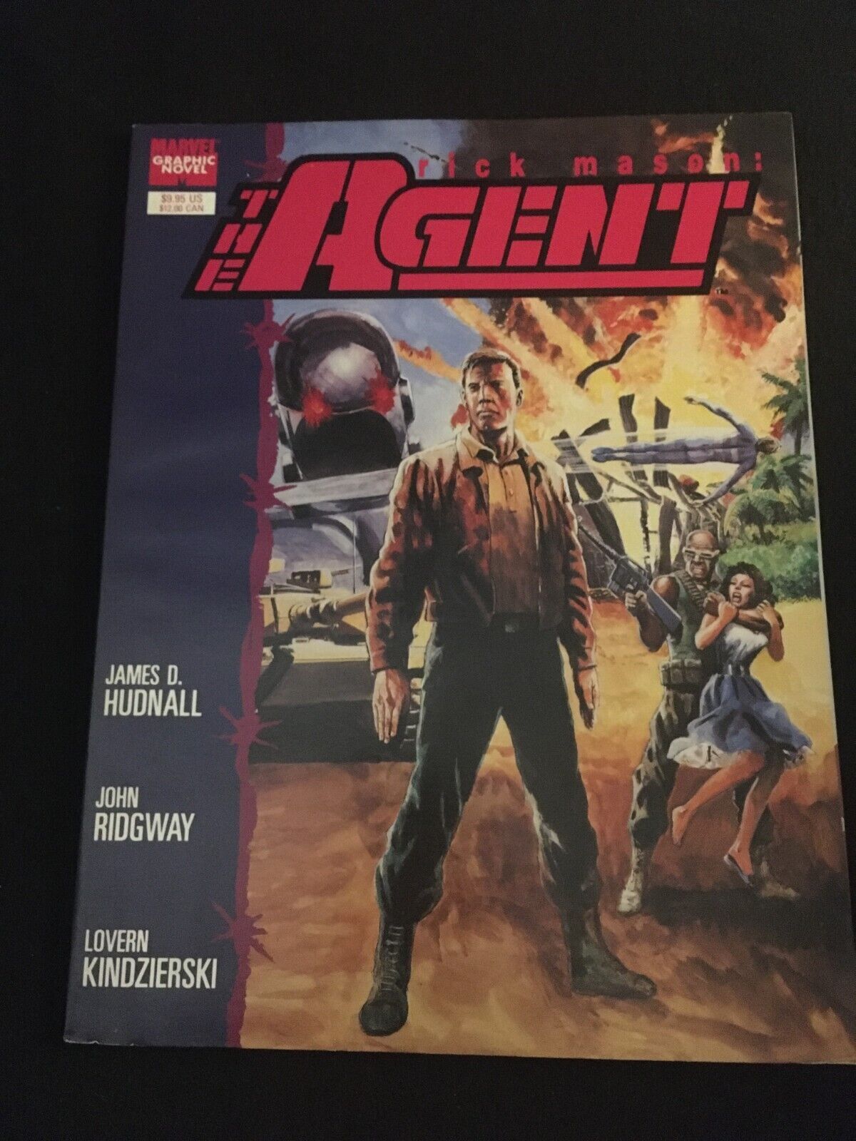 RICK MASON, THE AGENT Marvel Graphic Novel, Softcover | Graphic Novels ...