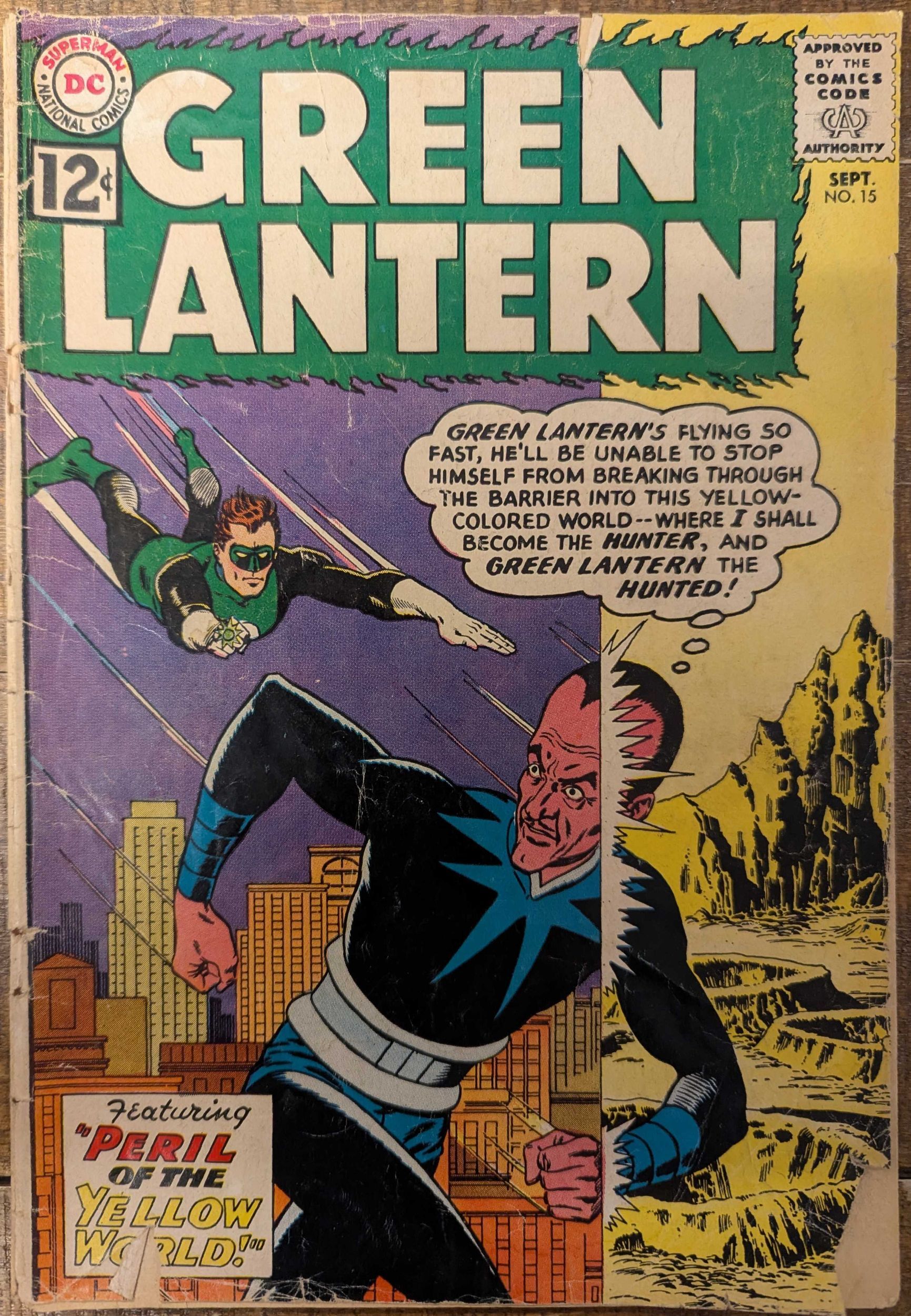 Green Lantern #15 (1962) | Comic Books - Silver Age, DC Comics / HipComic
