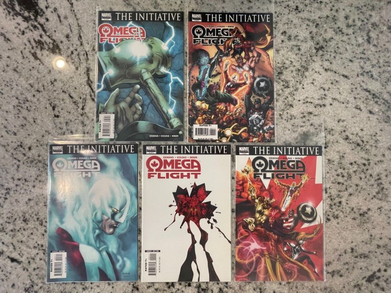 Omega Flight Complete Marvel Comics LTD Series # 1 2 3 4 5 X-Men ...