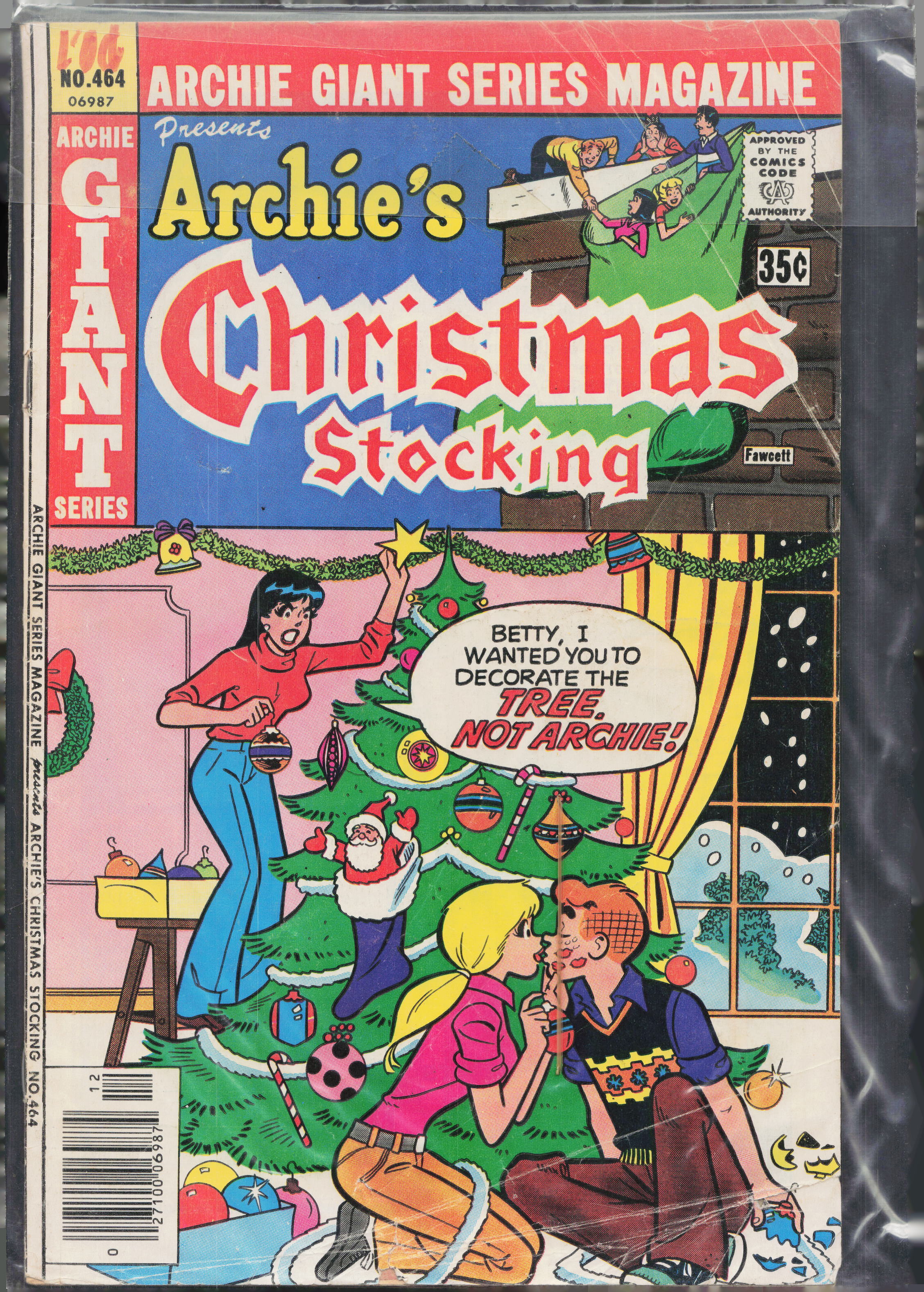 Archie Giant Series Magazine #464 (1977) Archie's Christmas Stocking ...