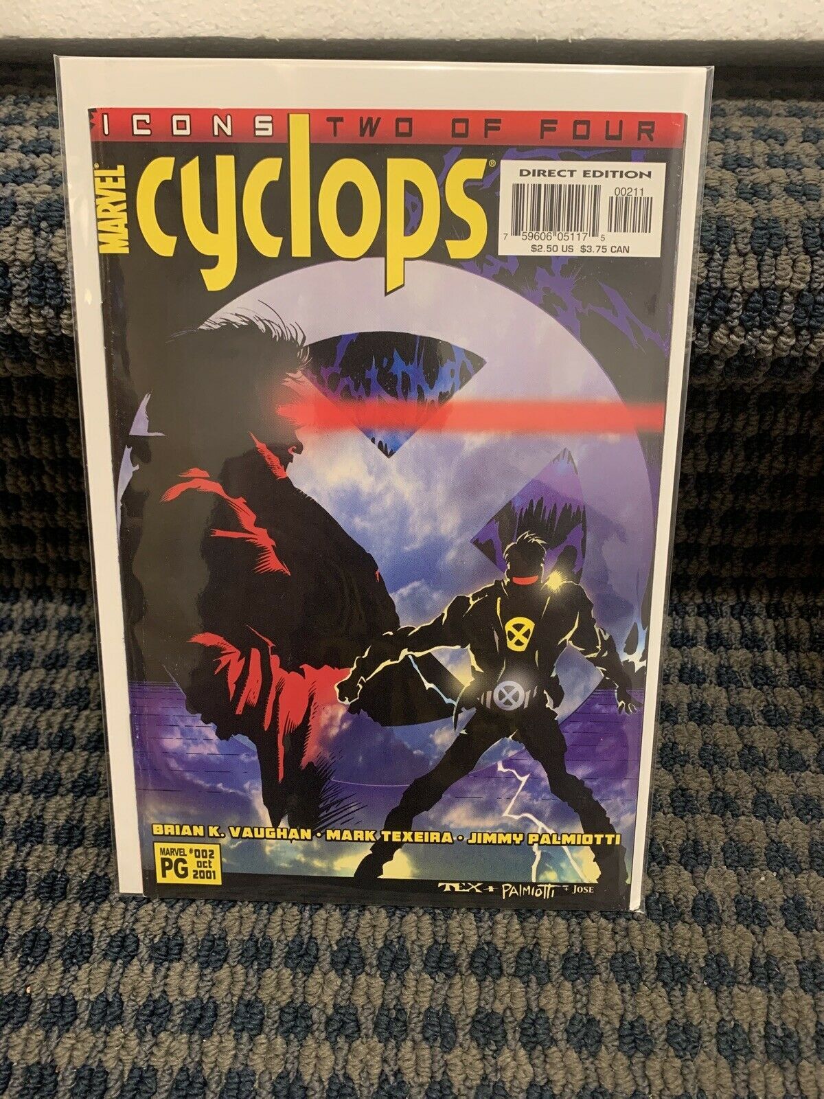 2001 “Icons” CYCLOPS Complete Mini Series, Modern, Marvel #1-4 (X9 ...