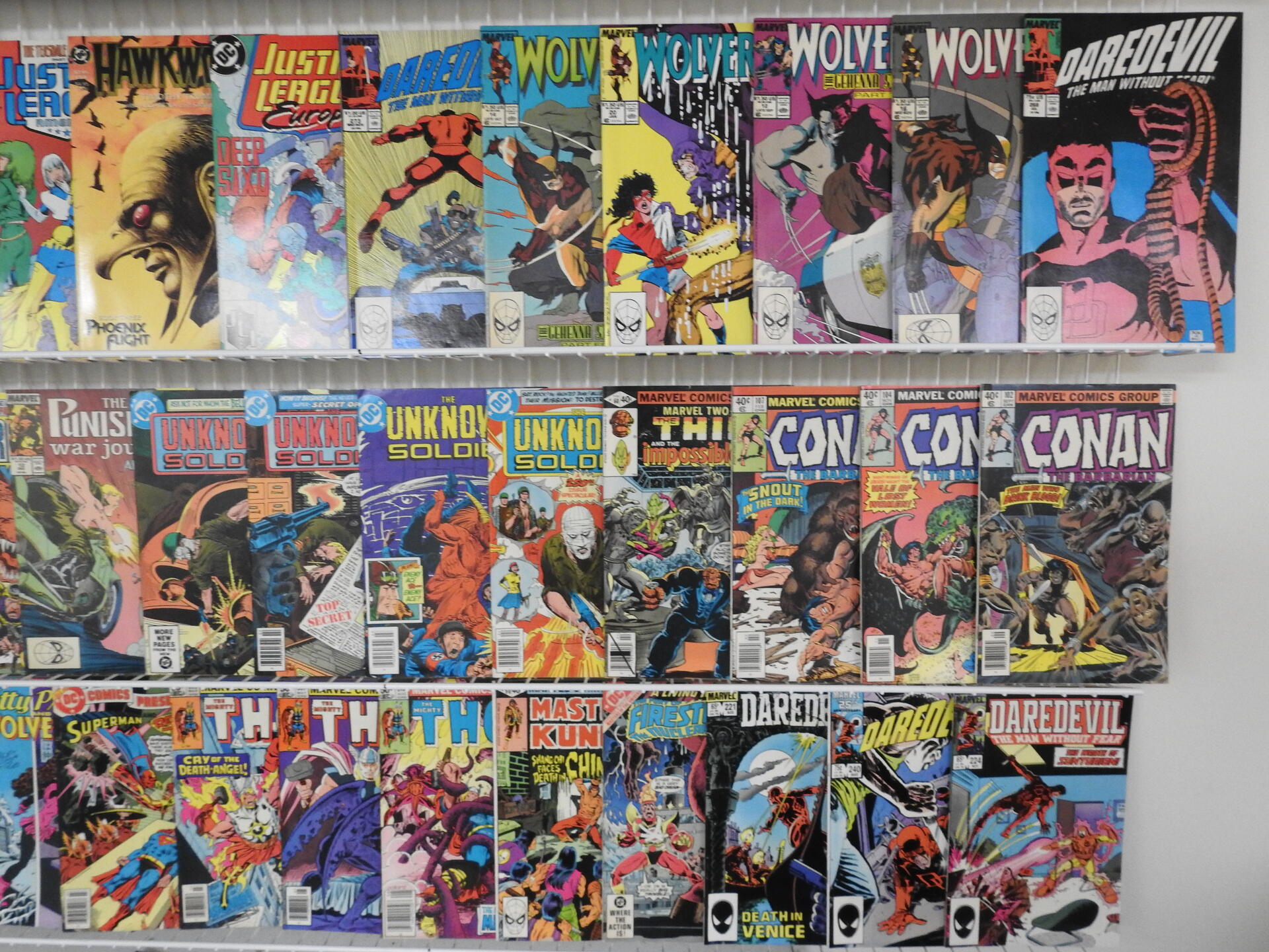 Huge Lot of 210+ Comics W/ Conan, Thor, The Punisher Avg VG Condition ...