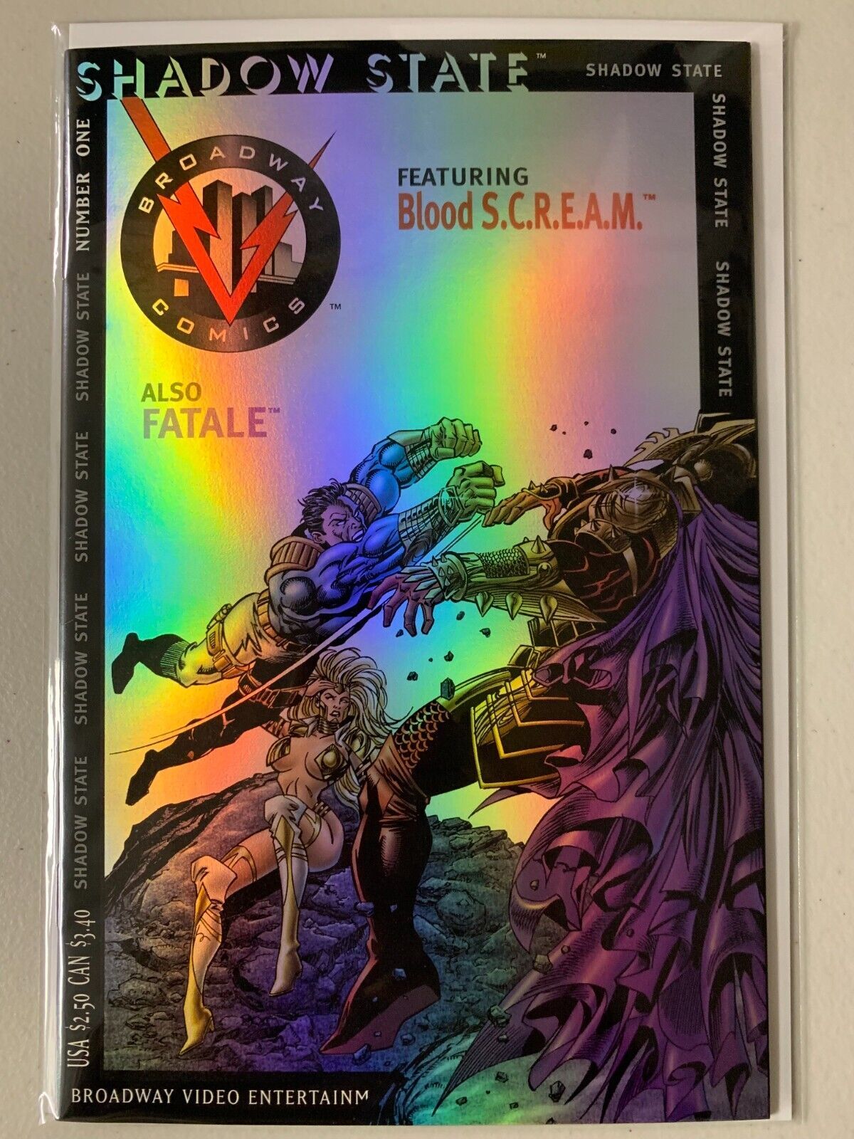 Broadway Comics Shadow State #1 8.0 VF (1995) | Comic Books - Modern ...