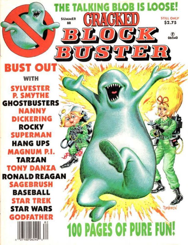 Cracked Blockbuster #2 POOR ; Globe | low grade comic Summer 1988 ...
